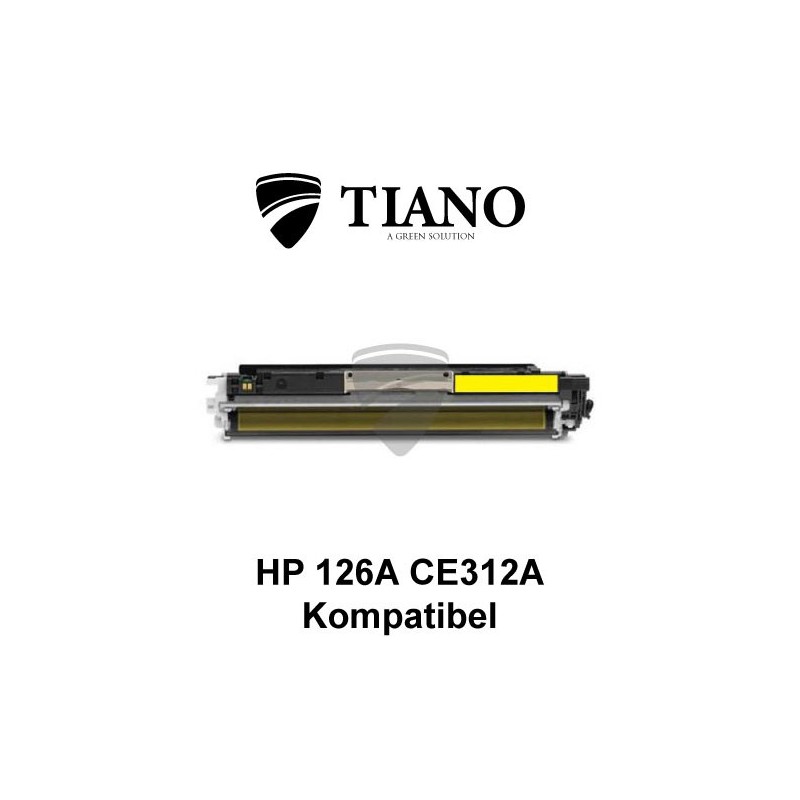 hp 126a gul farve patron ce312a med høj kapacitet