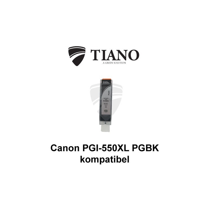canon pgi550 xl pgbk blæk kompatibel